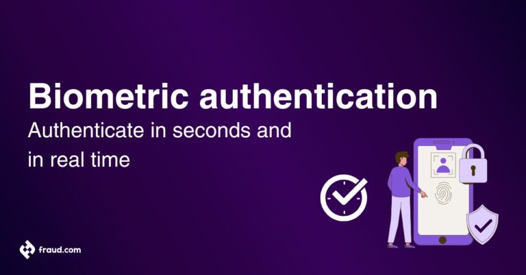 Biometric authentication - Authenticate in seconds and in real time ...